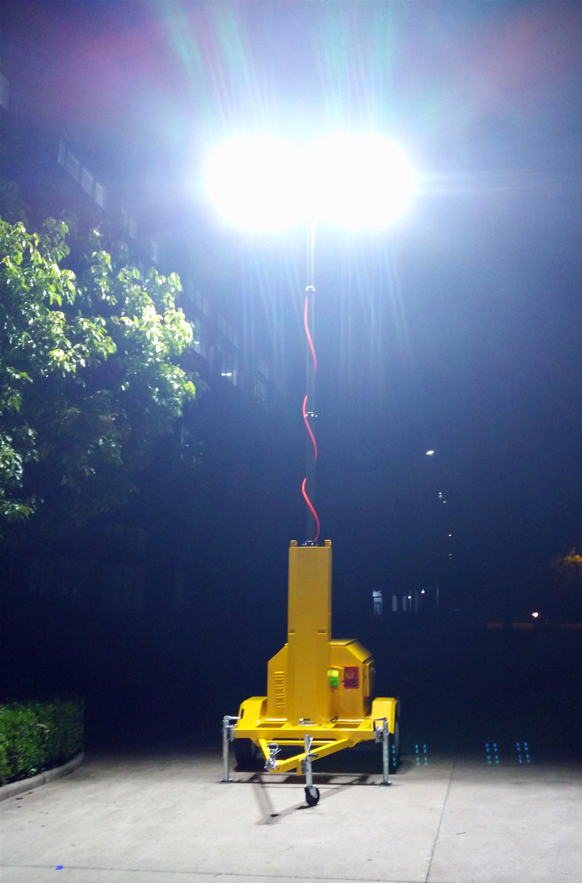 Generator Powered Portable LED Light Tower - Buy Light Tower, generator ...