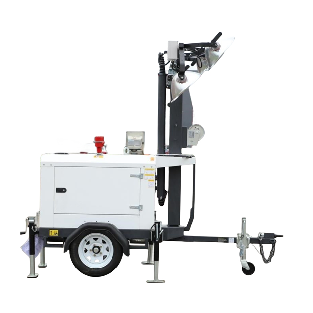 Diesel Generator Powered Mobile Lighting Tower - Buy Diesel Generator ...